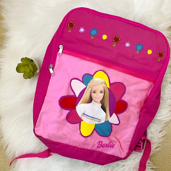 Barbie | Accessories | Nwt Pink Barbie Backpack | Poshmark